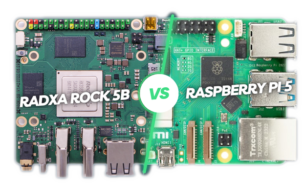 Rock 5B vs Raspberry Pi 5: What is the difference?